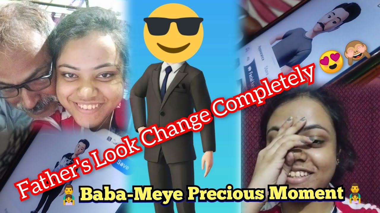 Vlog-101 Baba Tried a New Look 😎Look Change Completely🤣Baba-Meye ...