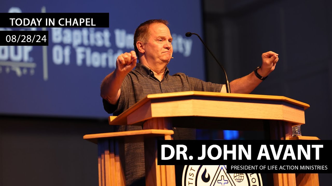 Chapel | Dr. John Avant | August 28, 2024 - YouTube