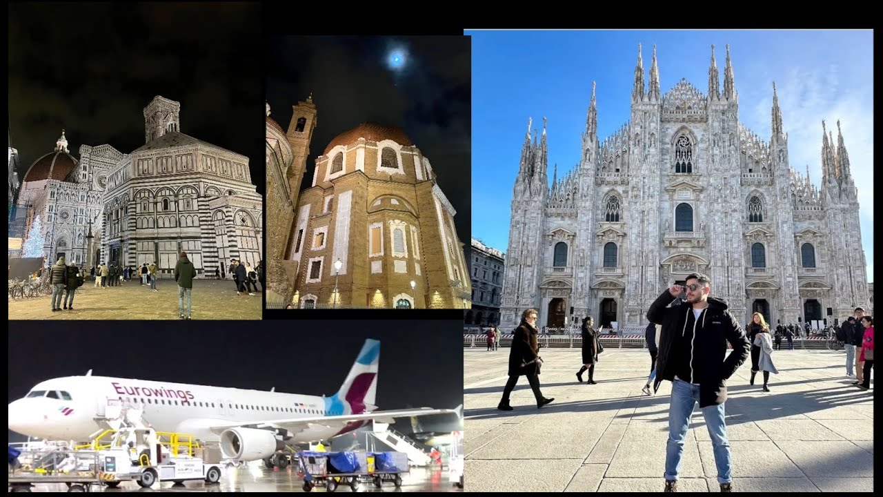 ITALY TRIP | MILAN | GERMANY TO ITALY | BEAUTIFUL MILAN | FLORENCE ...