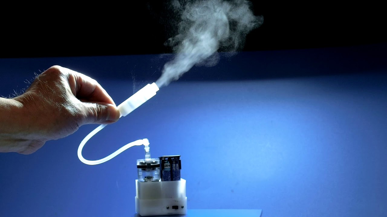 Ultra Compact Nebulizer (Prototype of disposable image) - YouTube
