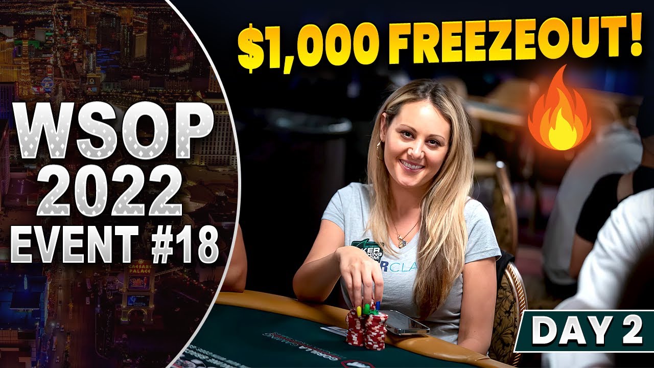 Rocketing towards the final table! 7 all-ins!! WSOP 2022 Poker Vlog ...