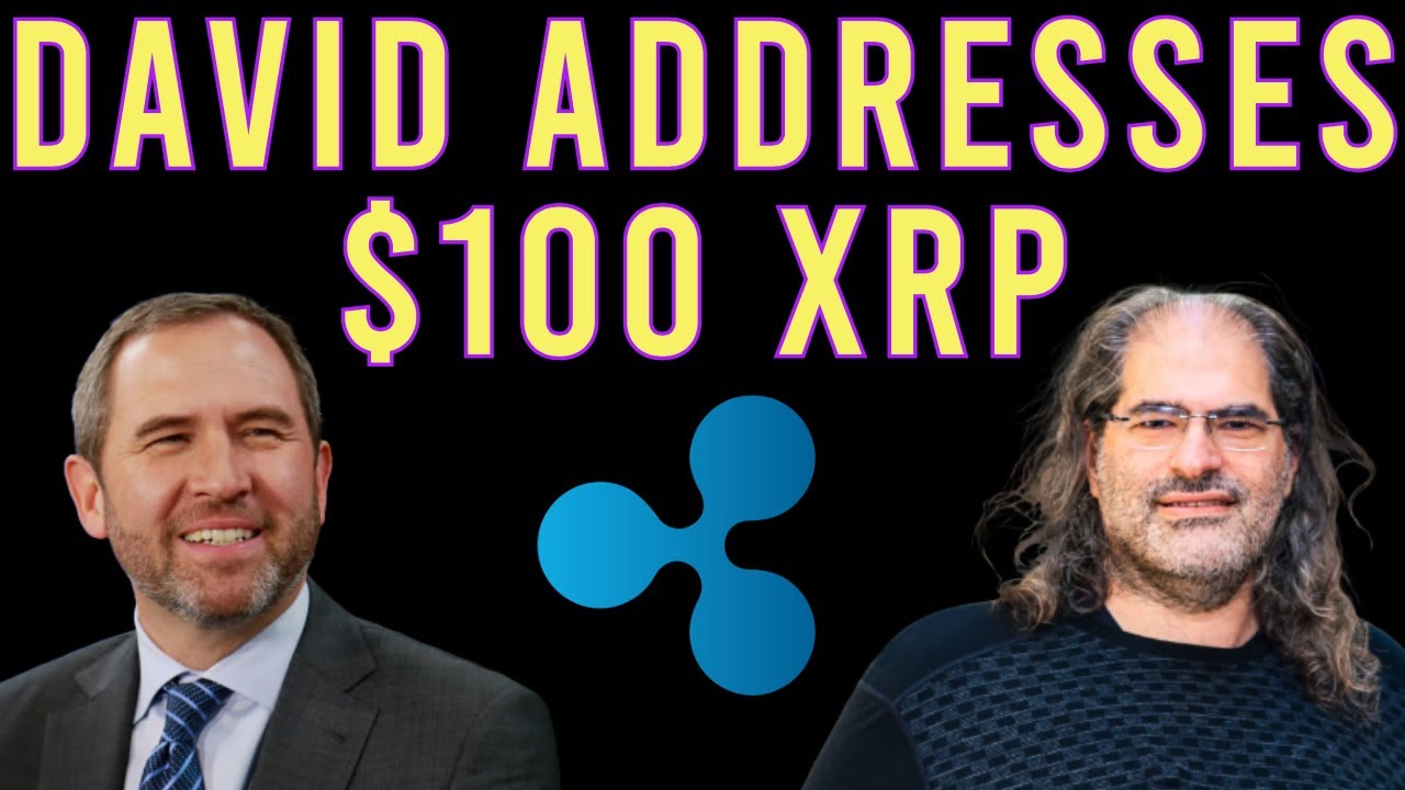 David Addresses $100 XRP - YouTube