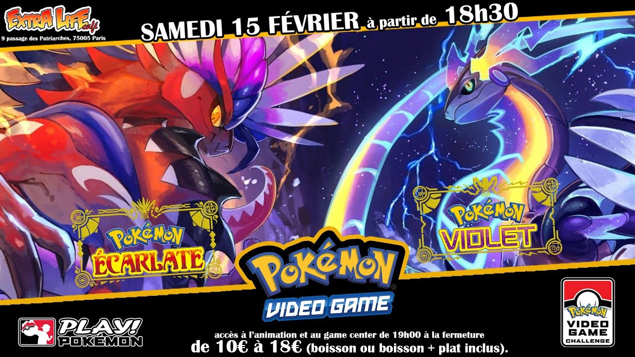 FULL TOURNAMENT - Pokémon VG League Challenge Extra Life Café | Février ...