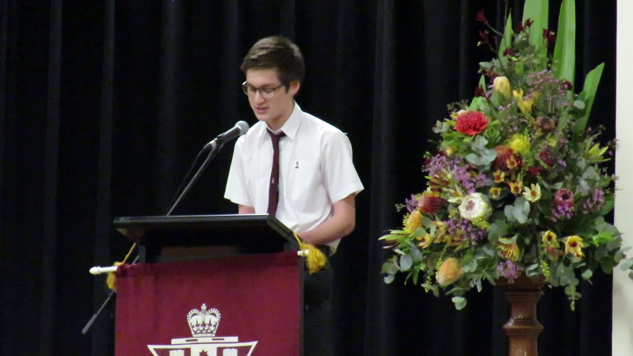 Graduation Evening Year 12 Speech - YouTube