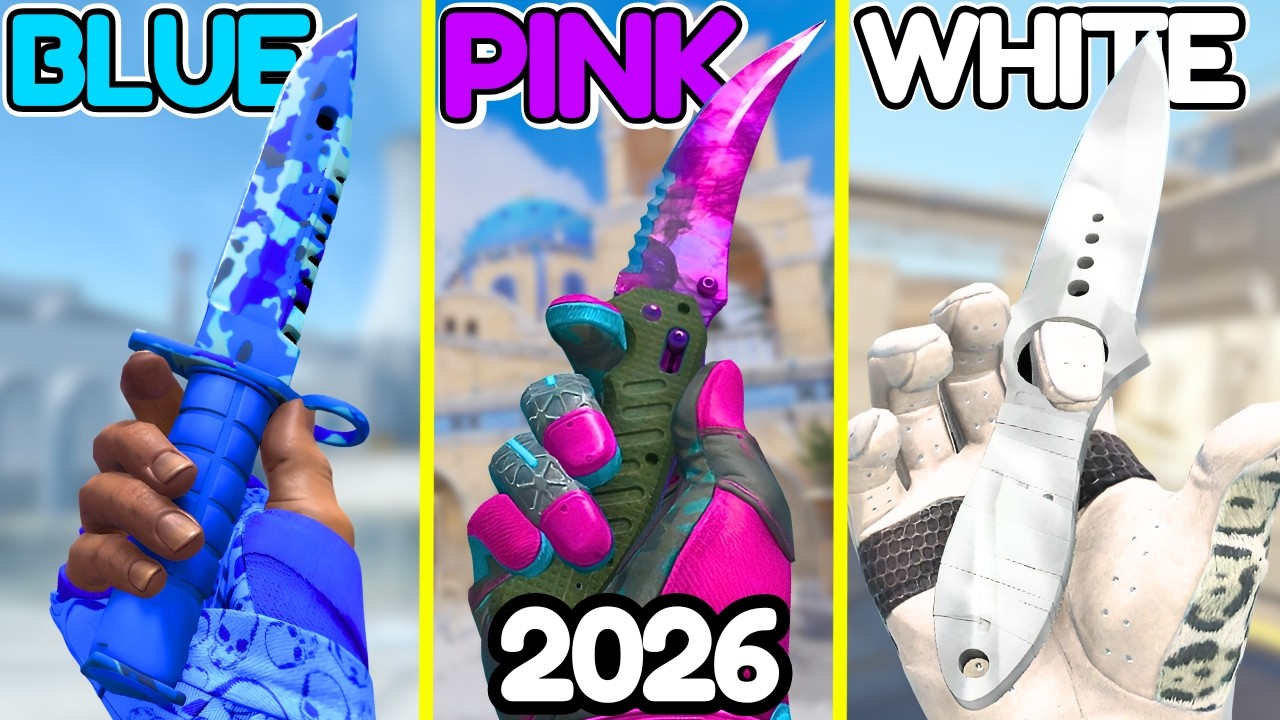 BEST Knife & Glove COMBOS For EVERY COLOR Under $500 (CS2 BUDGET Combos ...
