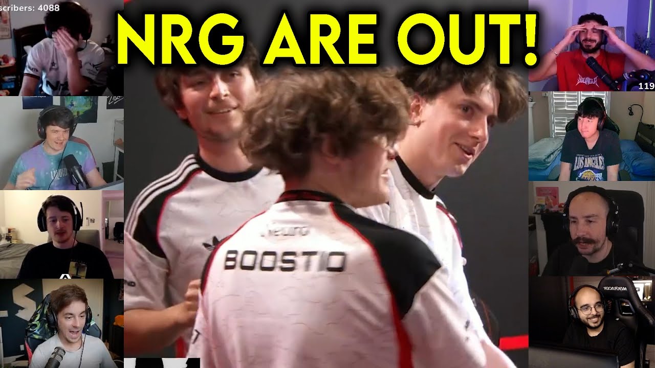 Valorant Streamers Reacts To 100T Beating NRG After An Insane Match ...