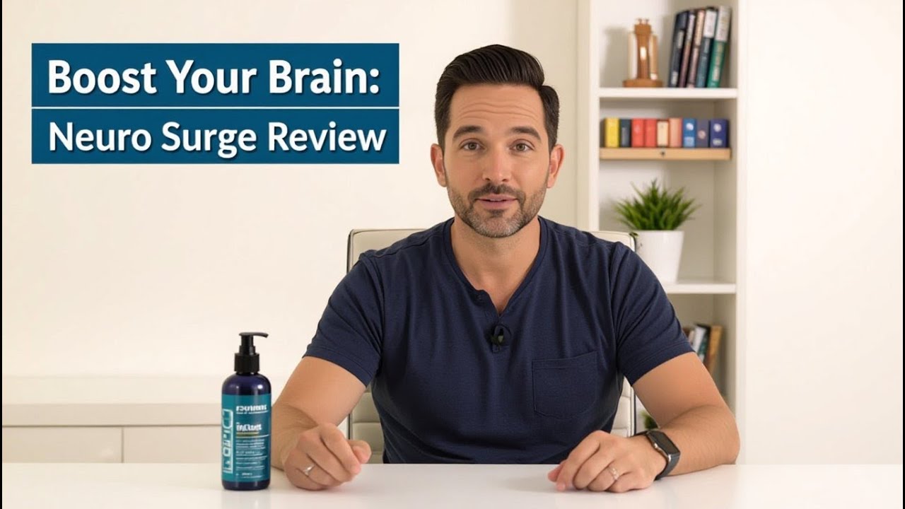 Neuro Surge Reviews - Designed For The Health Of Your Brain - YouTube