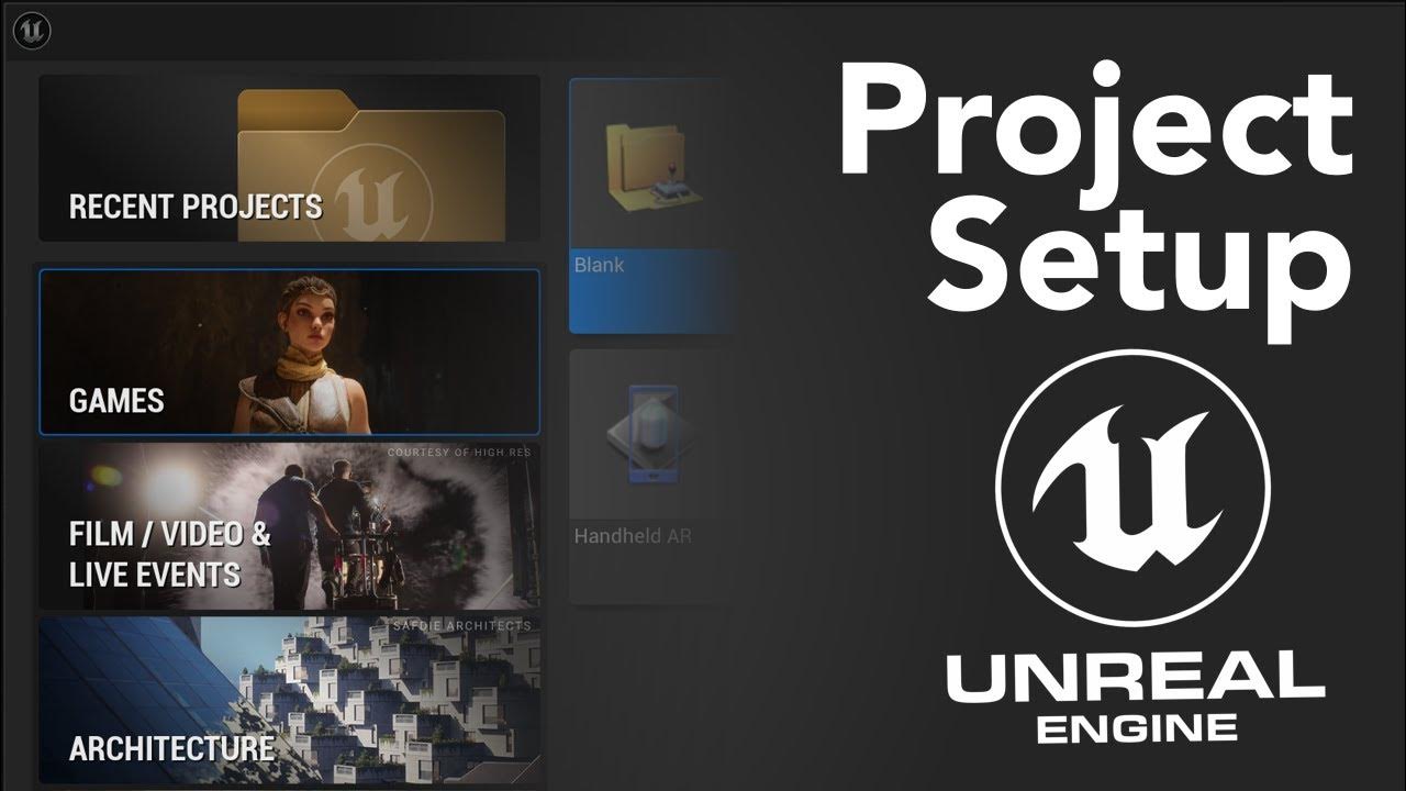1. Unreal Engine 5 C++ | Starting with a Blank Project - YouTube