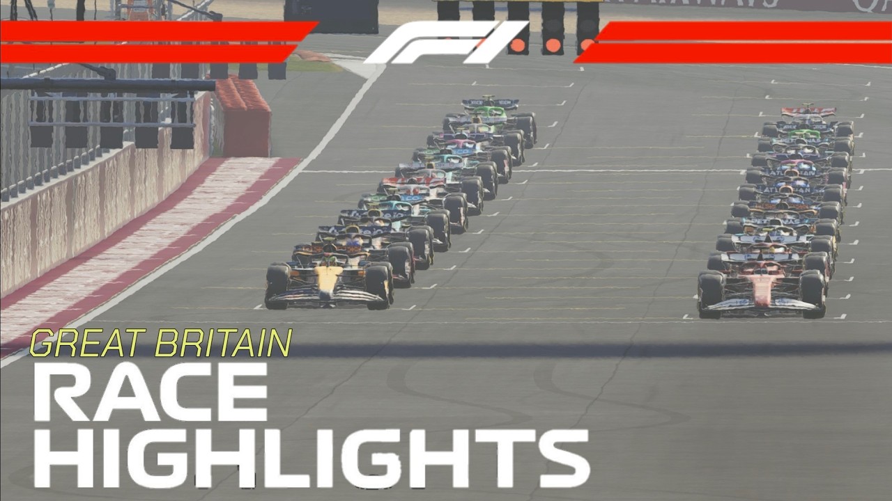 F1® 25: 2025 British Grand Prix: Race Highlights - YouTube