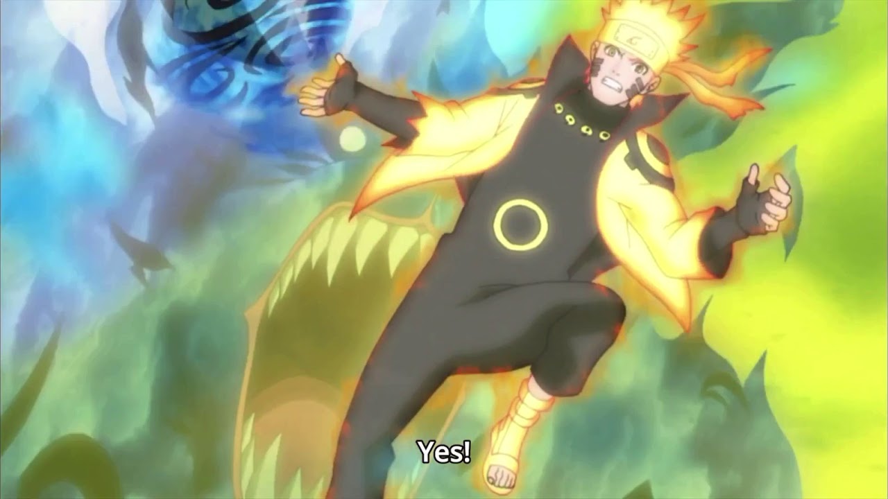 Naruto shippiden - narutos super tailed beast rasenshuriken (sub) 1080P ...