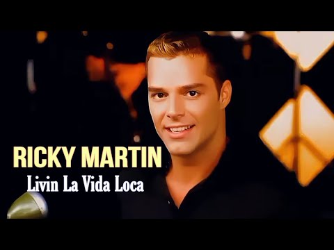 [4K] Ricky Martin - Livin' La Vida Loca (Music Video)