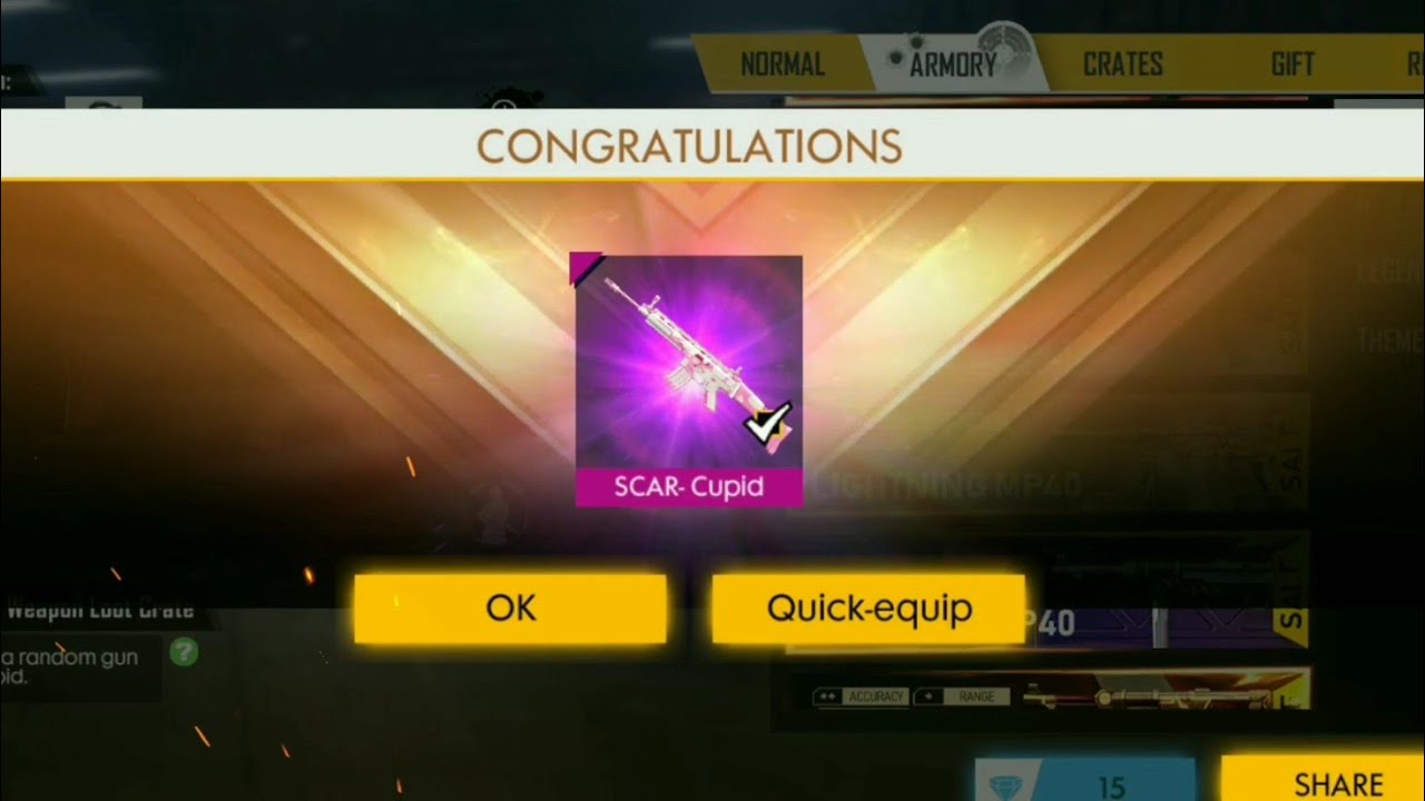 Cupid Scar and Dragon AK Permanent in 1 spin 100% working trick Bong ...