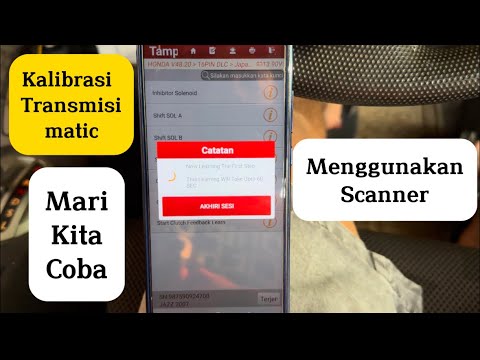 KALIBRASI TRANSMISI MATIC menggunakan SCANNER, dengan KELUHAN GEREDEK ...