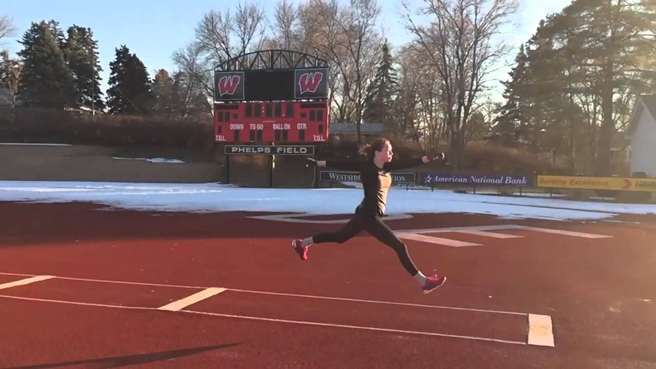 Senior Year: 6 stride triple jump - YouTube