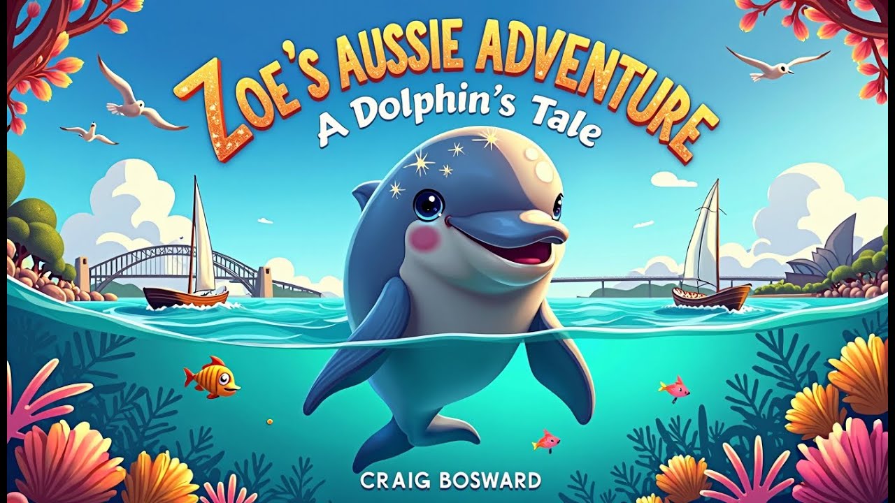 Zoe's Aussie Adventure: Storybook Read-Aloud + Song! 🐬 Kids Dolphin ...