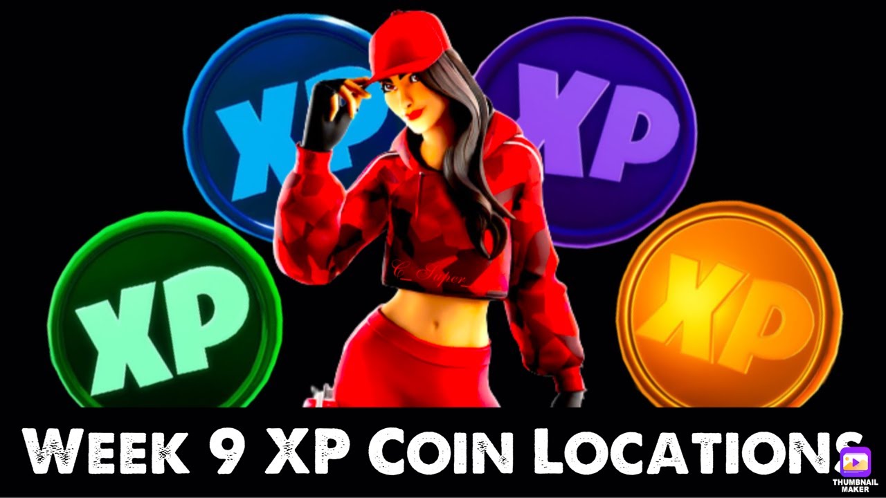 All 10 XP Coin Locations - Week 9 (Chapter 2 Season 5) - YouTube