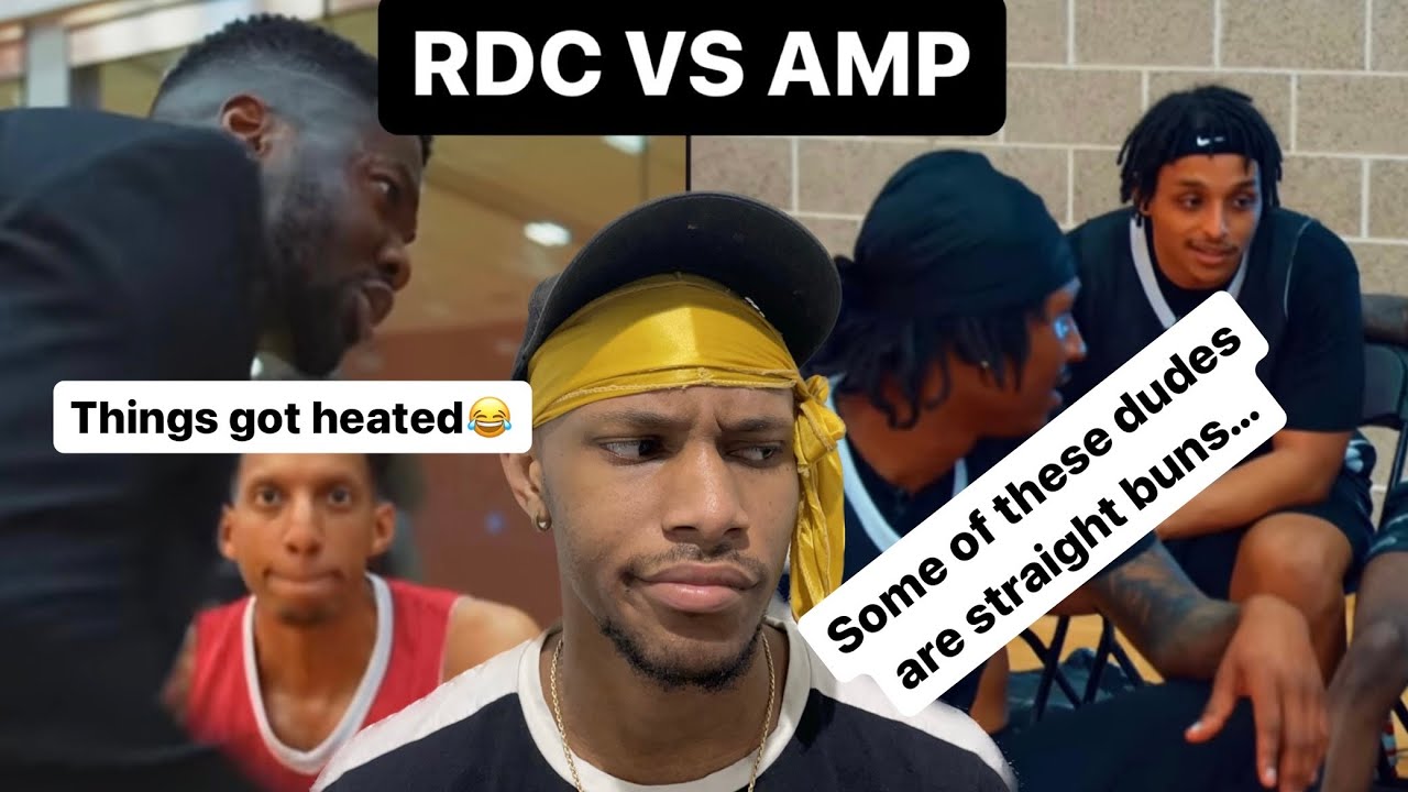 CAN THESE DUDES ACTUALLY HOOP?!?! | Reacting to RDC vs AMP Basketball ...