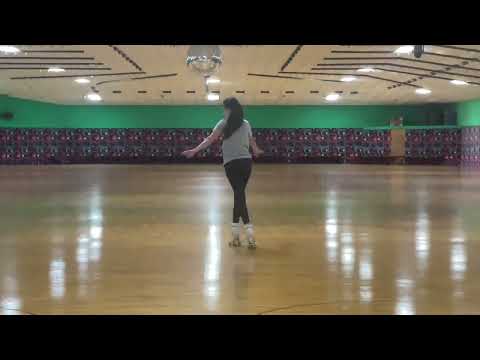 Audrey’s Roller Skating Routine. - YouTube