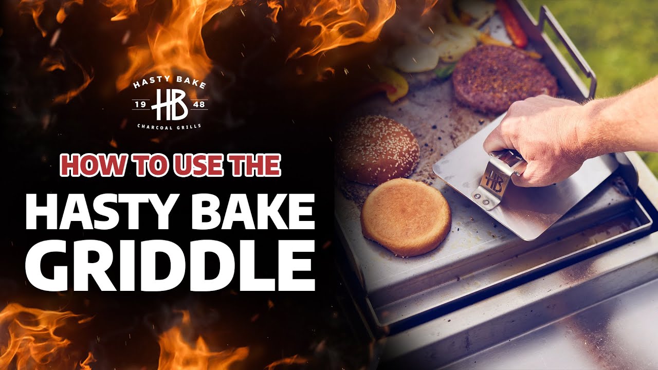 How to Use the Hasty Bake Griddle Accessory on Your Hasty Bake Charcoal ...
