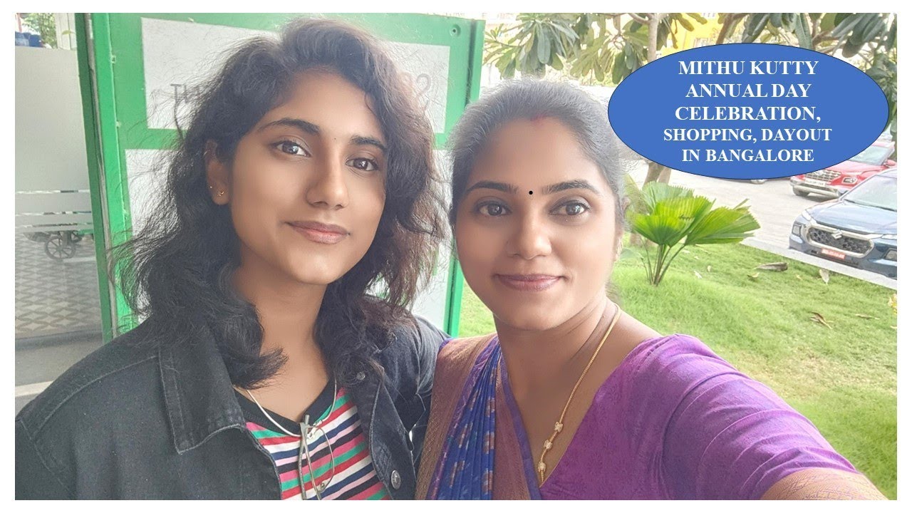Vlog#46 ||😀MITHU KUTTY's Annual day vlog || Shopping#vlog#home#tamil# ...