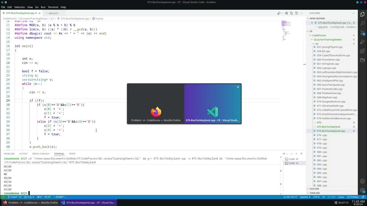 STUDY WITH ME - LEARNING HOW TO PROGRAM - COMPETITIVE PROGRAMMING - CODEFORCES - 1 HOUR LONG ...