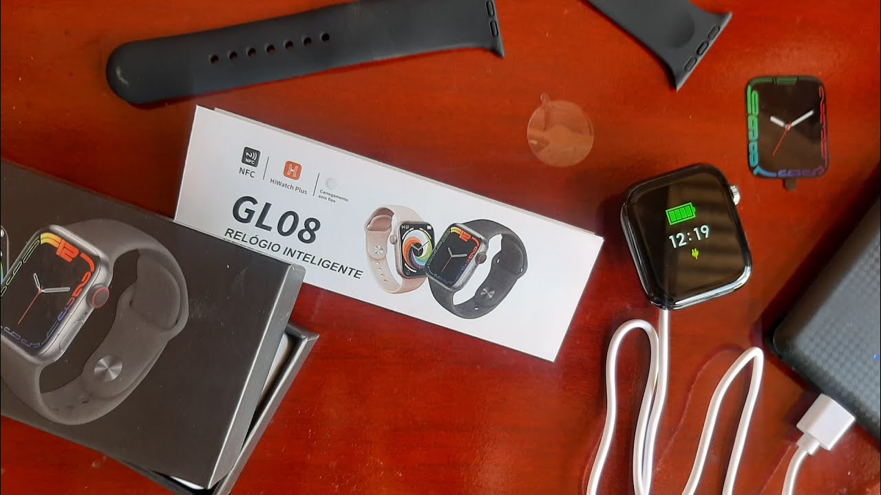 Unboxing SmartWatch GL08 - YouTube