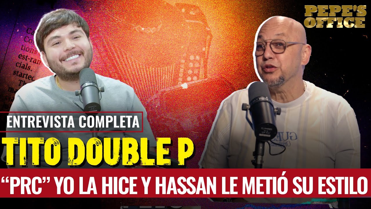 TITO DOUBLE P: Yo no TENÍA MÁS que CINCO ROLAS GRABADAS y todas fueron ...