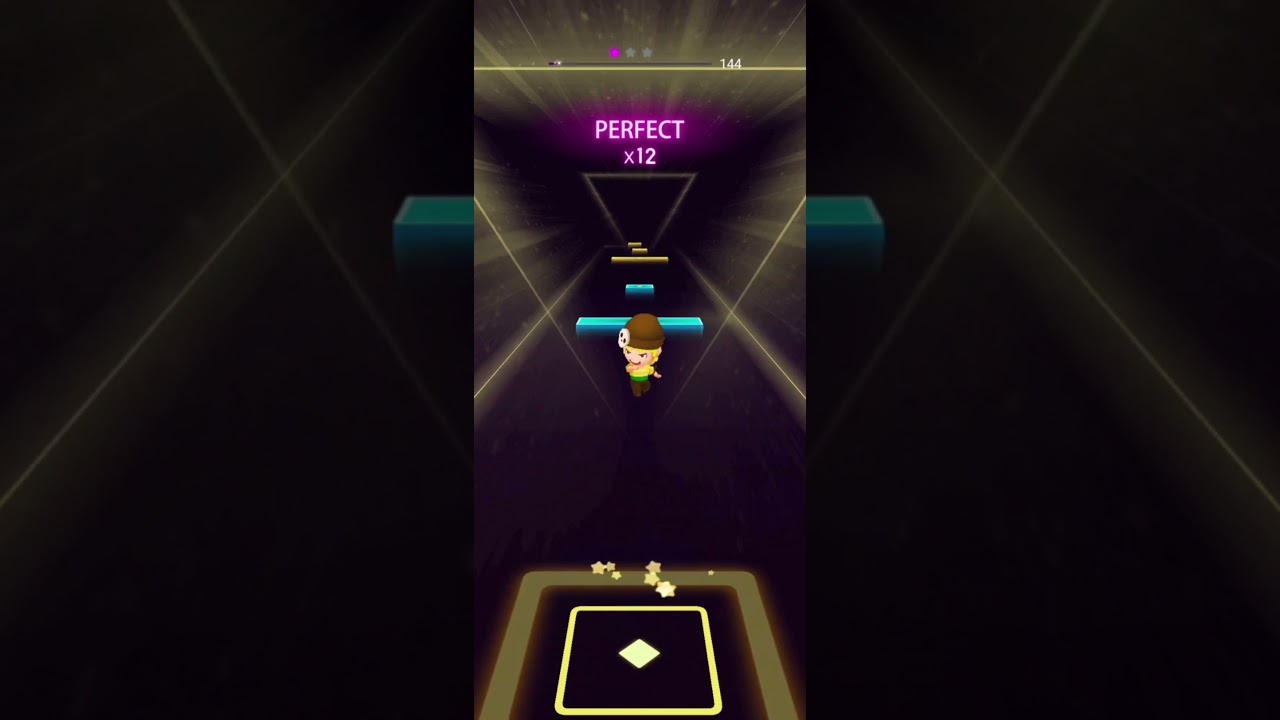 Dancing Hop:Tiles Ball EDM Rush game play - YouTube