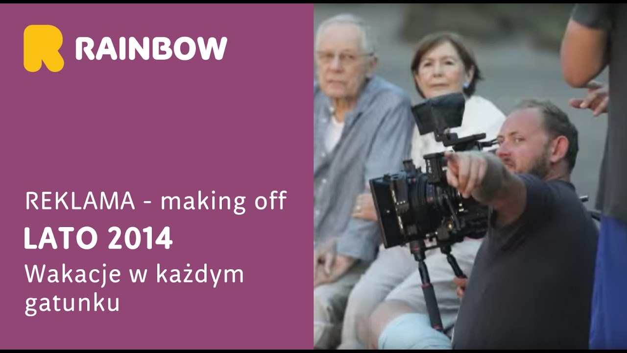 Wakacje w każdym gatunku - making of. Reklama Rainbow Tours LATO 2014 ...