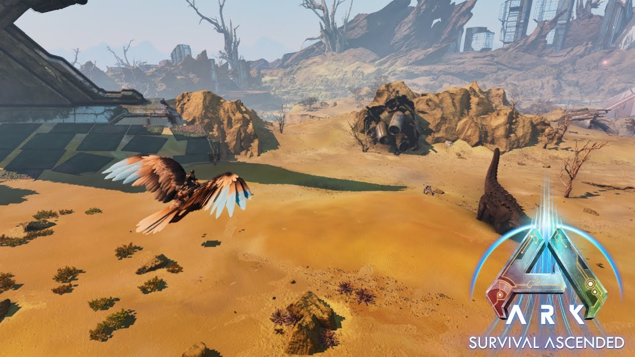 Soaring into the Wastelands!: Ark Ascended Ep Extinction [5] - YouTube