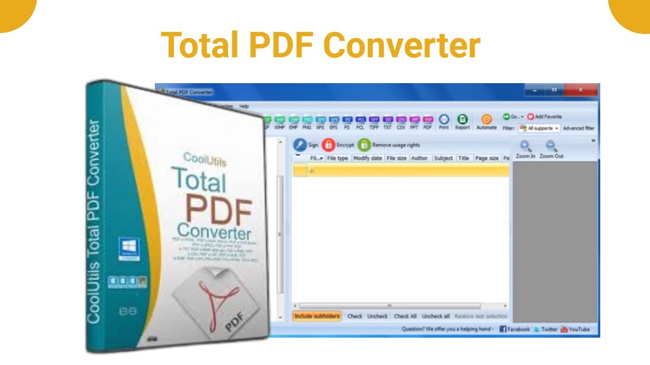 Tutorial Total PDF Converter Review | How to use Total PDF Converter ...