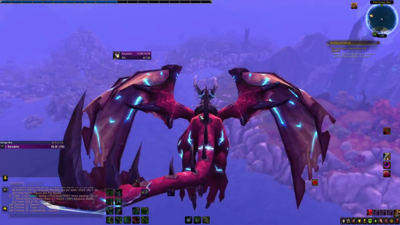 leveling my demon hunter to 115 today! - YouTube