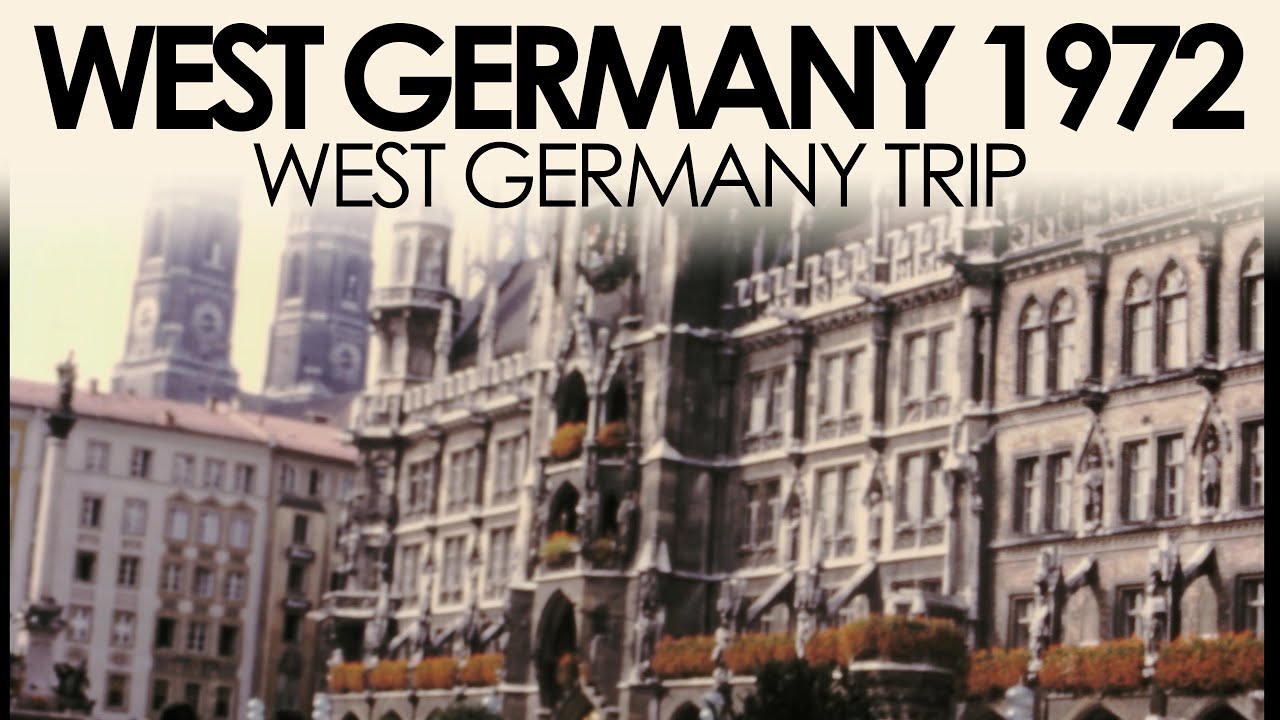Archive footage of West Germany in the 1970s | Old home movie film ...