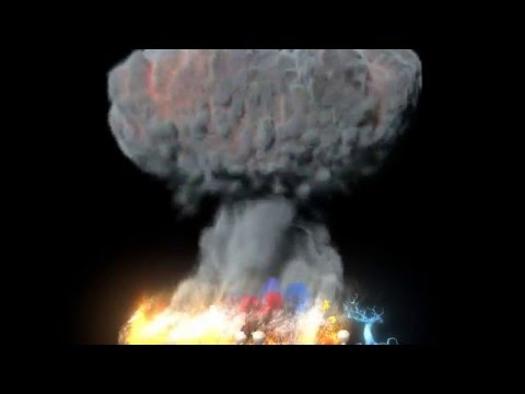 Nuclear Bomb Animation HD (Autodesk Maya) - YouTube