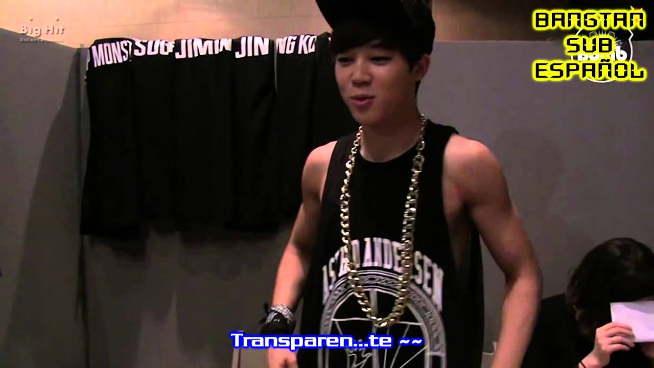 [BANGTAN BOMB][130724] Camisa transparente sin mangas de Jimin [Sub ...