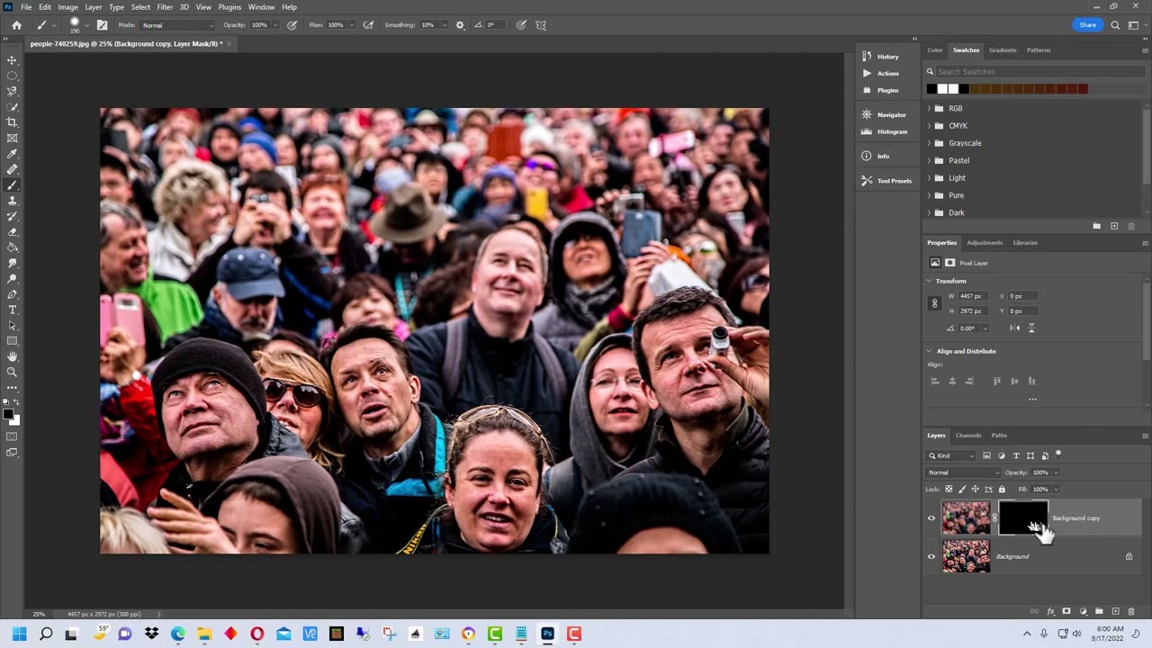 Adobe Photoshop - How to Blur Faces or License Plates in a Photo Using ...