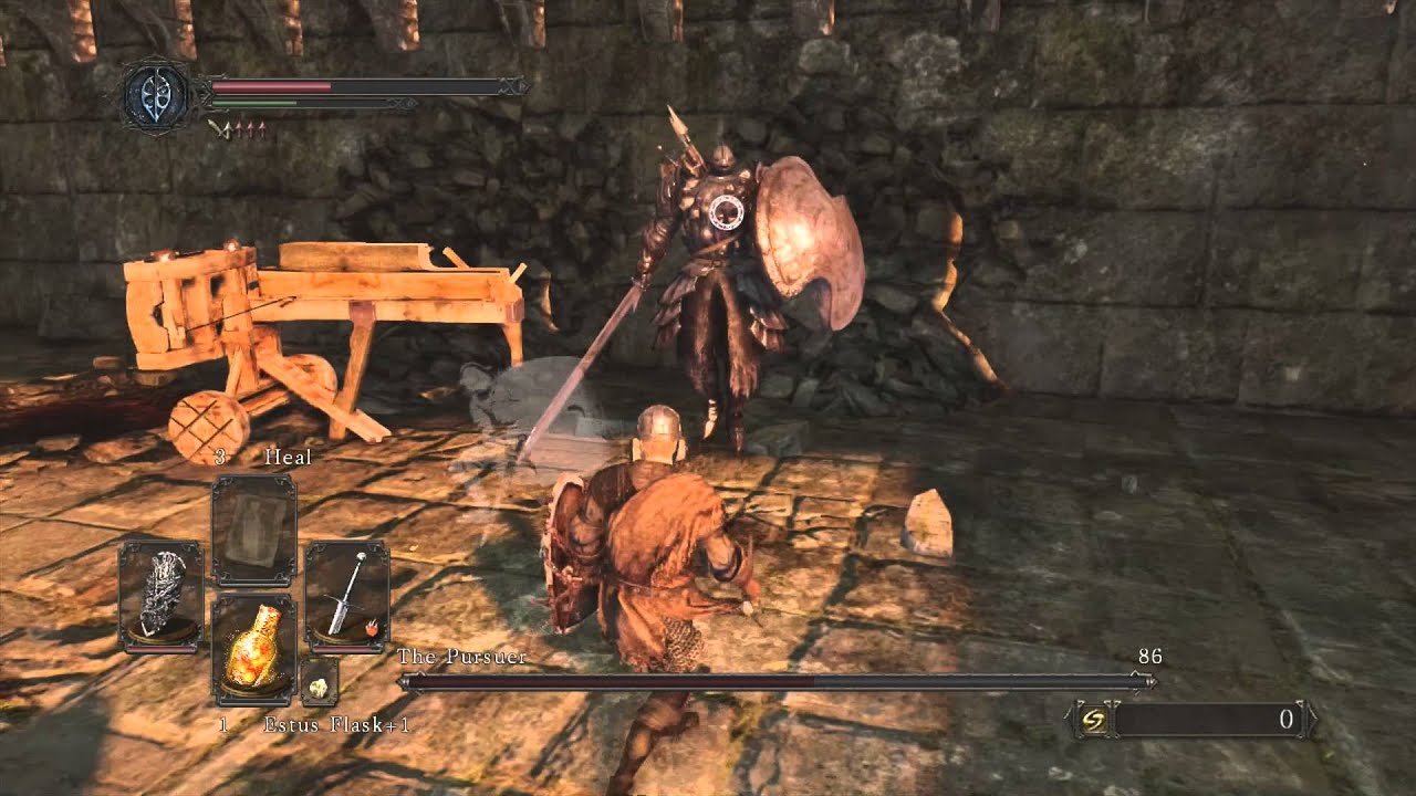 Dark Souls 2 - The Pursuer - YouTube