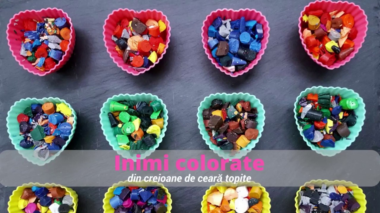 Creioane de ceară topite - YouTube