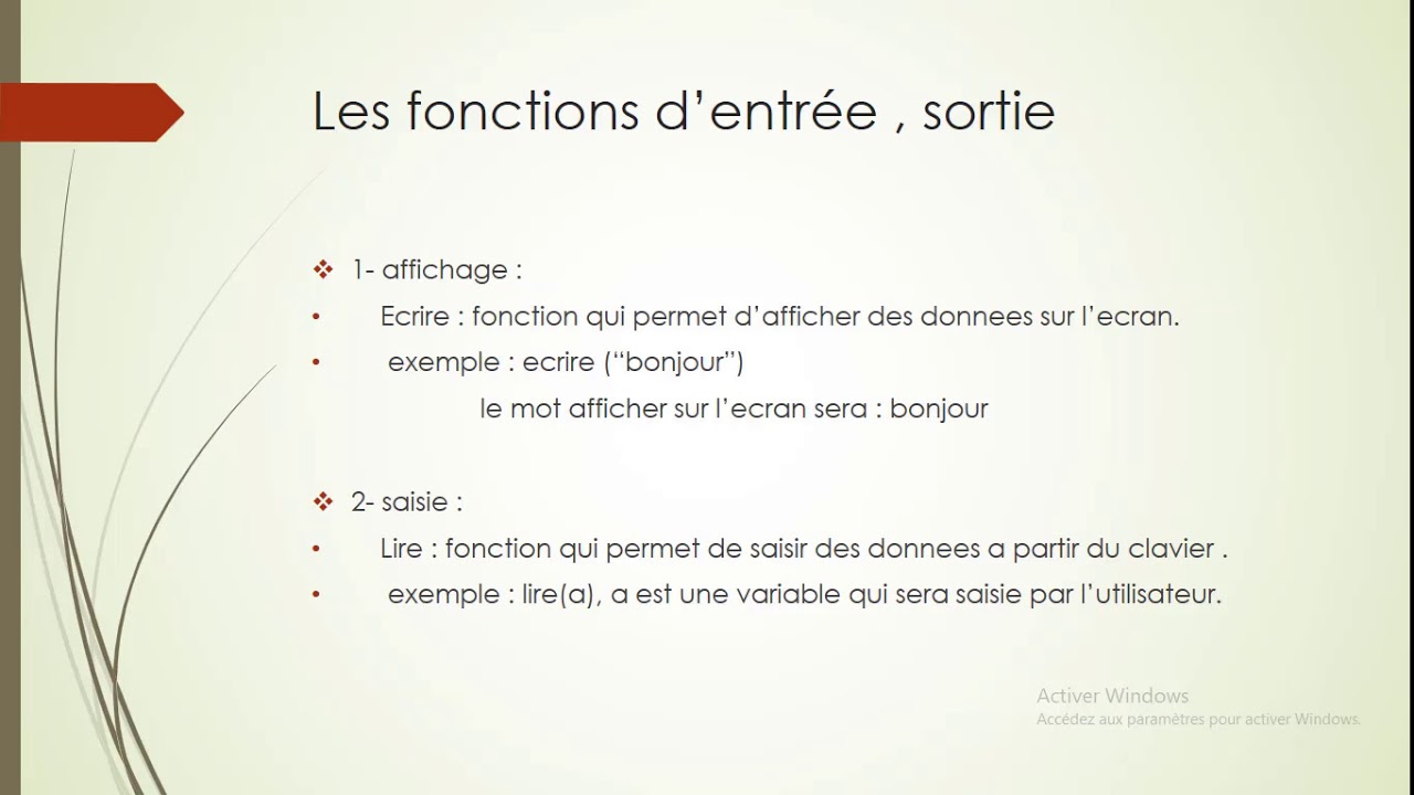 ALGORITHME-RESUME-ملخص بالدارجة - YouTube