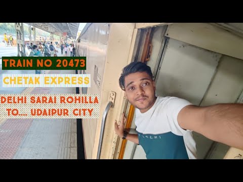 onboard Train no 20473 Ringas To udaipur city by chetak express - YouTube