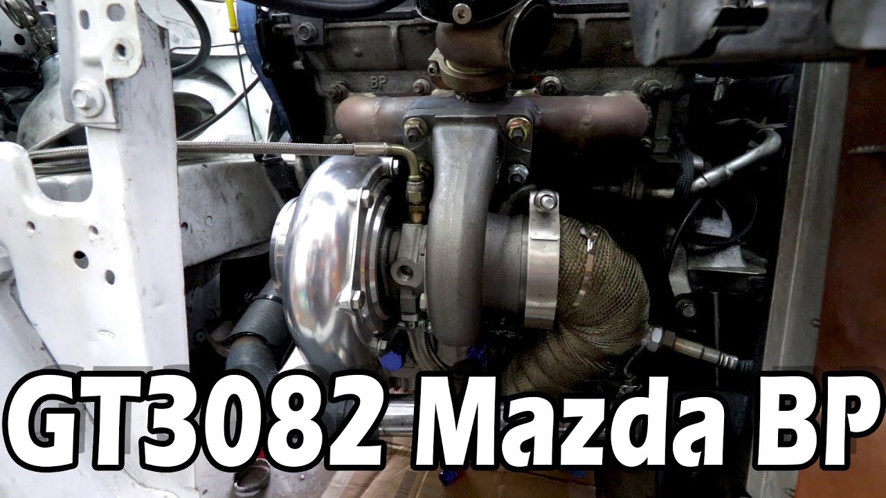Installing the CXracing Xseries Turbo on the escort: Part 2 - YouTube