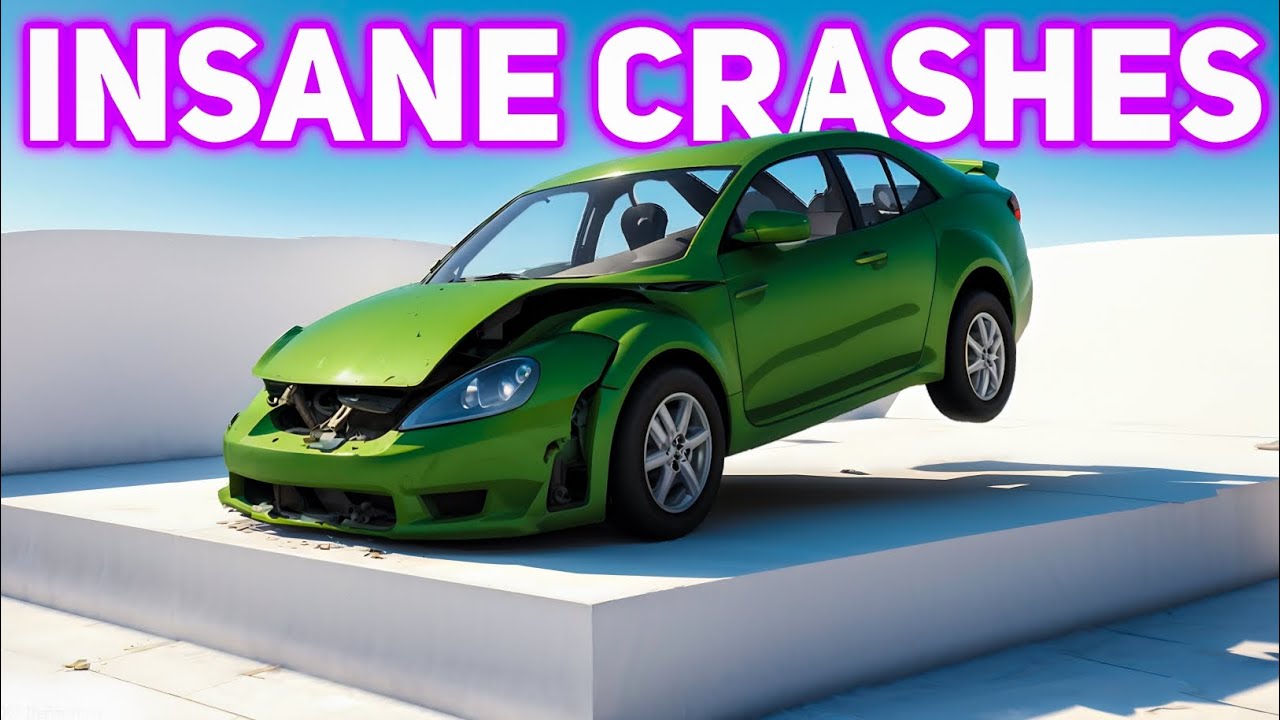 Ultimate Crash in FlexicX Simulator | Random Smashes & Slow-Mo Madness ...