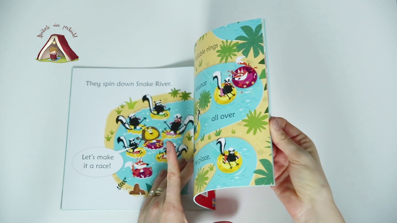 Phonics readers Skunks in Trunks - Usborne books - YouTube
