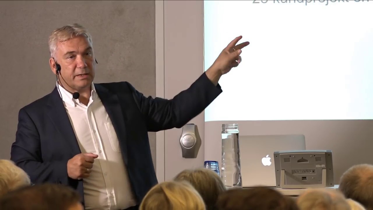 Pär Bergsten, H&D Wireless på Investerardagen på Scandic Klara 27 ...