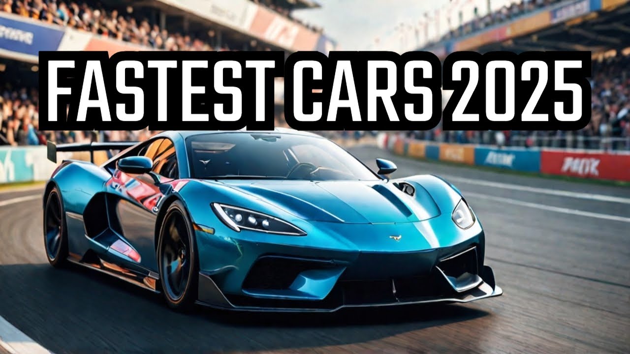 "The 10 Fastest Cars in the World in 2025! 🚀💥 Extreme Speed Machines ...