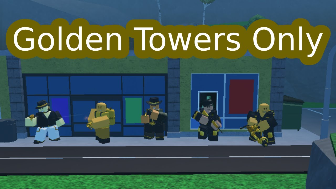 Golden towers only - YouTube