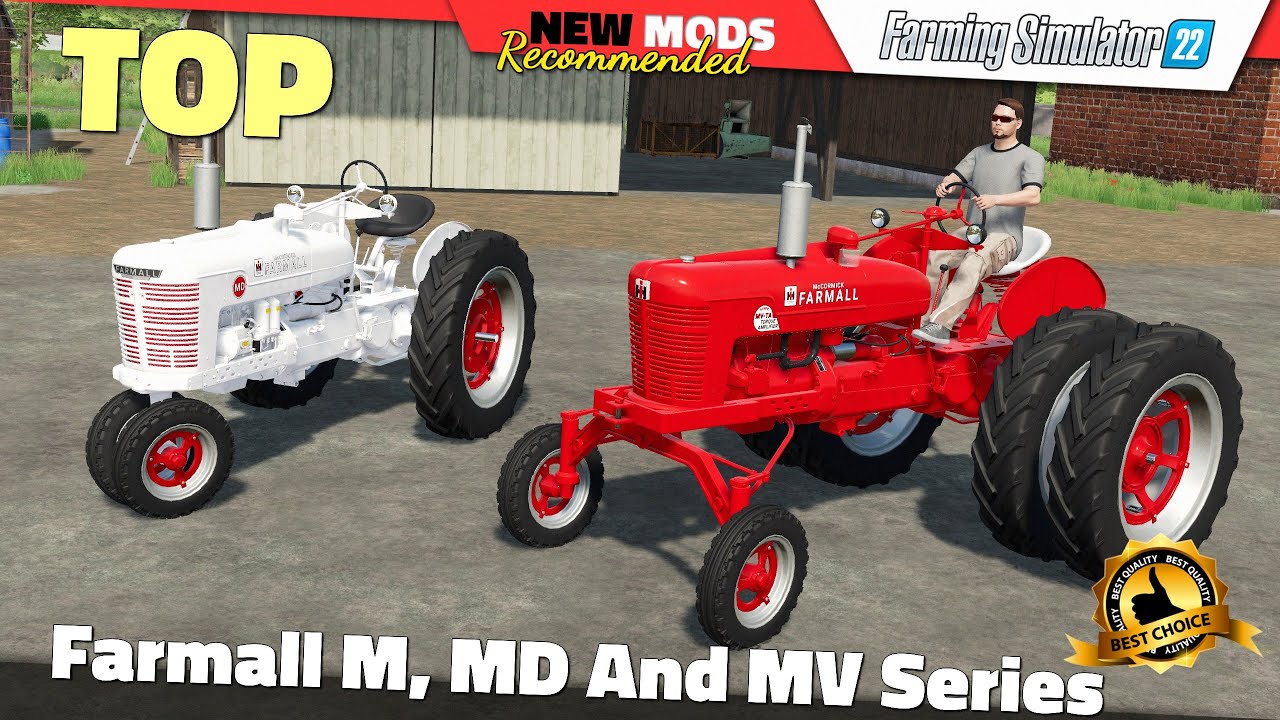 FS22 | Farmall M, MD And MV Series - Farming Simulator 22 New Mods ...