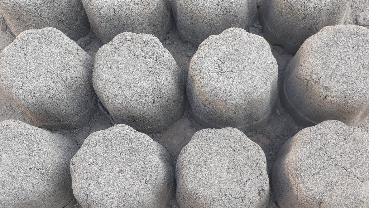 ASMR:SAND CEMENT CONCRETE CHUNKS CRUSHING IN WATER NORMAL AND 1.75X ...
