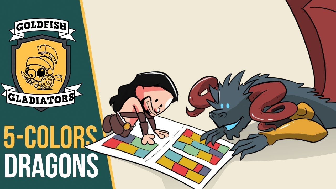 Goldfish Gladiators: Five-Color Dragons (Standard, Magic Arena) - YouTube