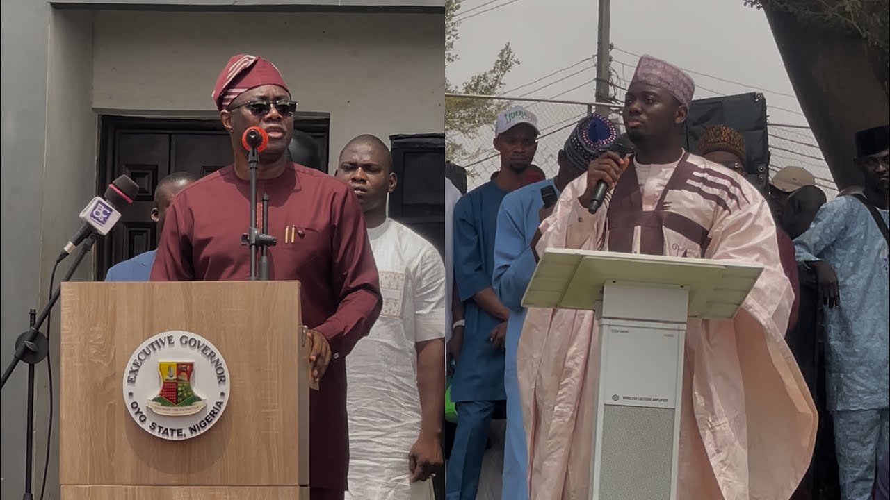 SEE MOMENT GOV SEYI MAKINDE GIFTED SHEIK JAMIU AMIN OLOHUN NEW BRANDED ...